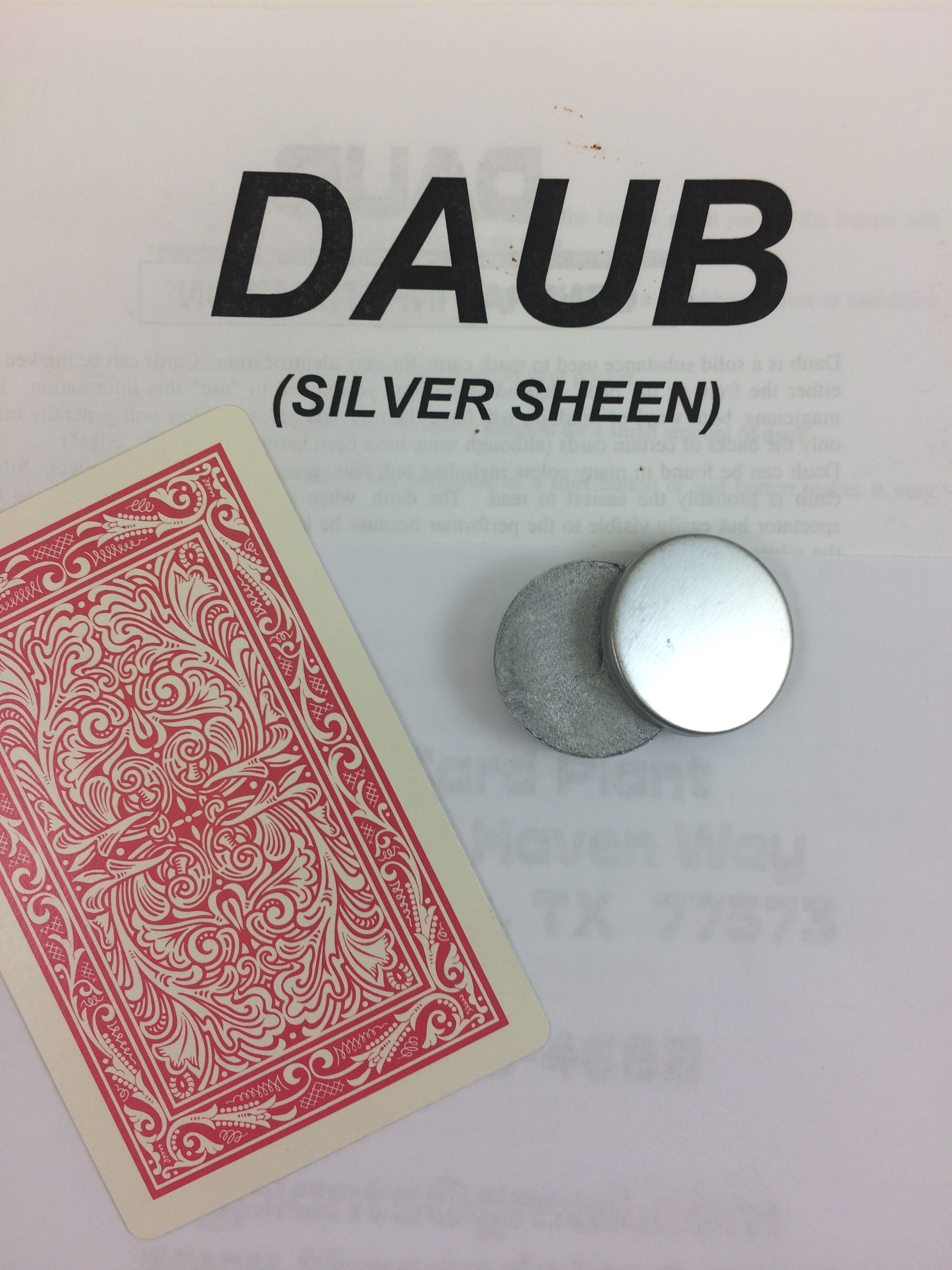 Silver Sheen Mist Daub - Magic Methods